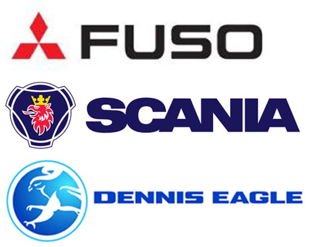 Recall notice for Fuso, Dennis Eagle, and Scania trucks