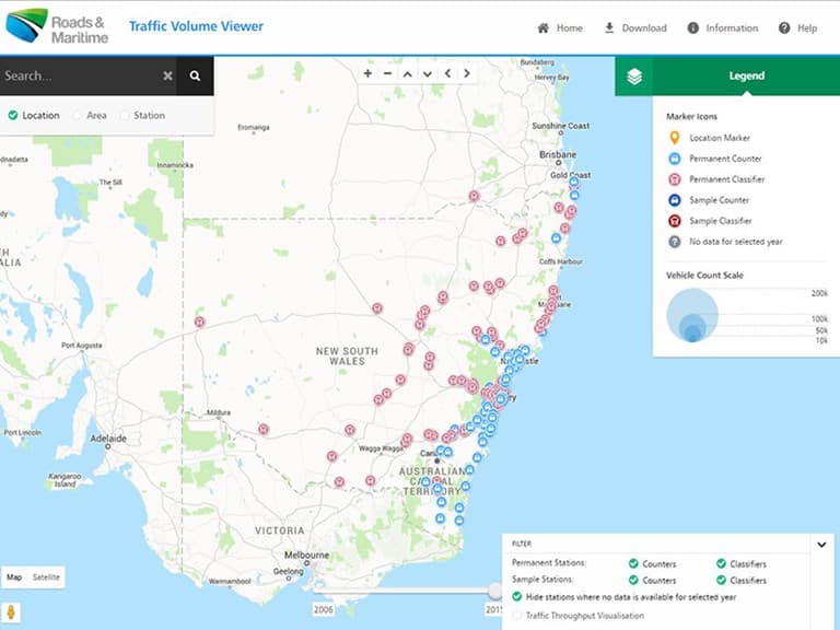 RMS unveils new Traffic Volume Viewer for Sydney | News