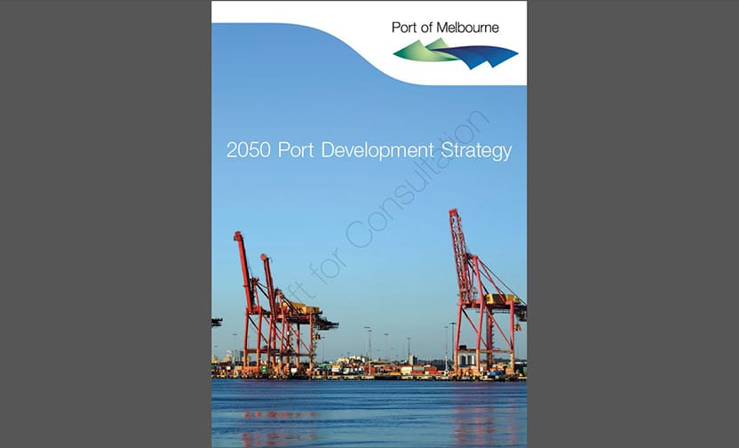 Port of Melbourne 30-year draft strategy released | News