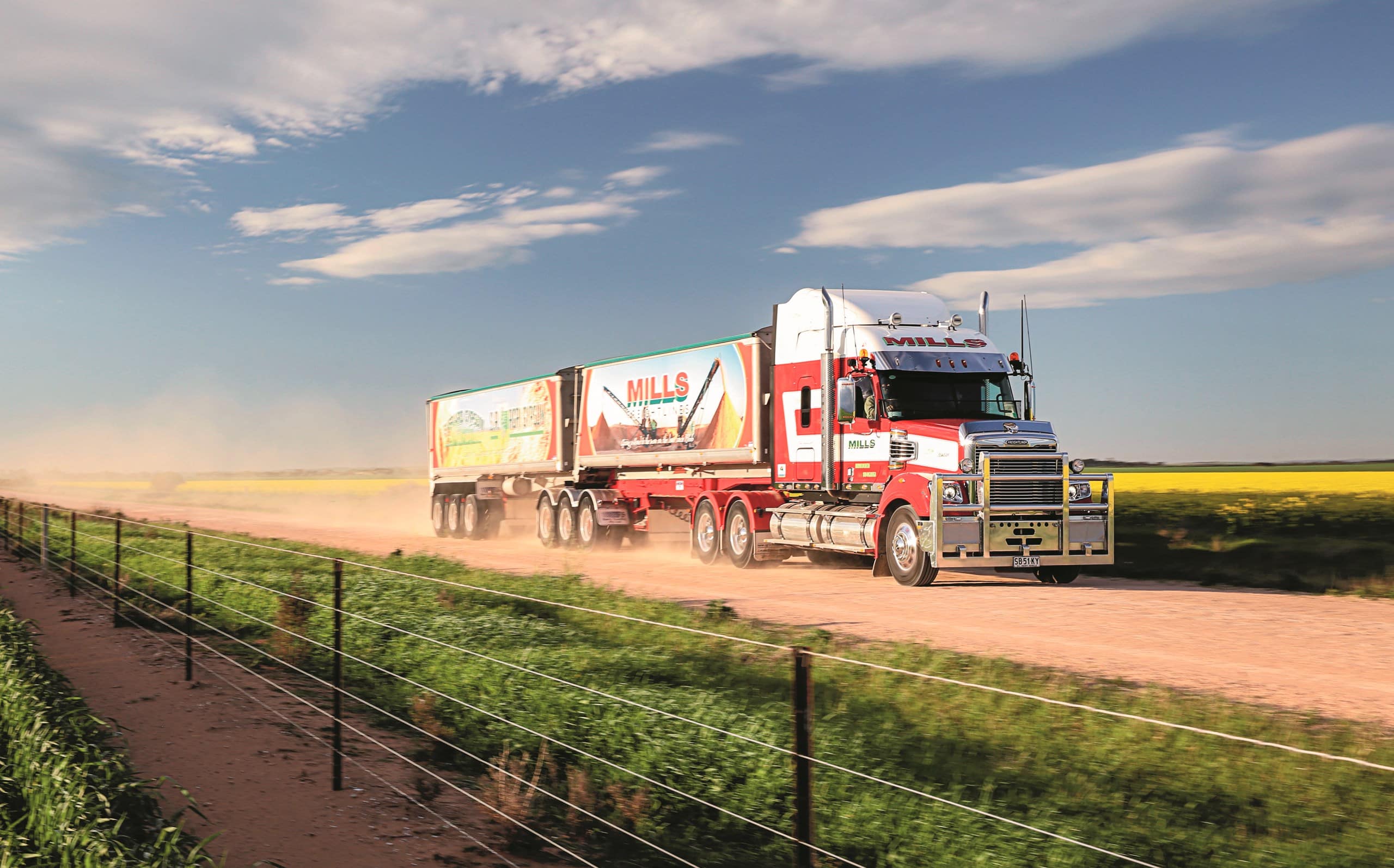Freightliner prime mover in 2020