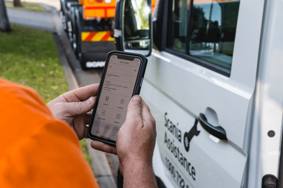 Scania shows off OnScene vehicle assistance app | News