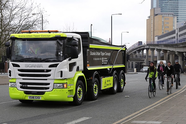 Scania's Urban Tipper concept looks to visibility | News