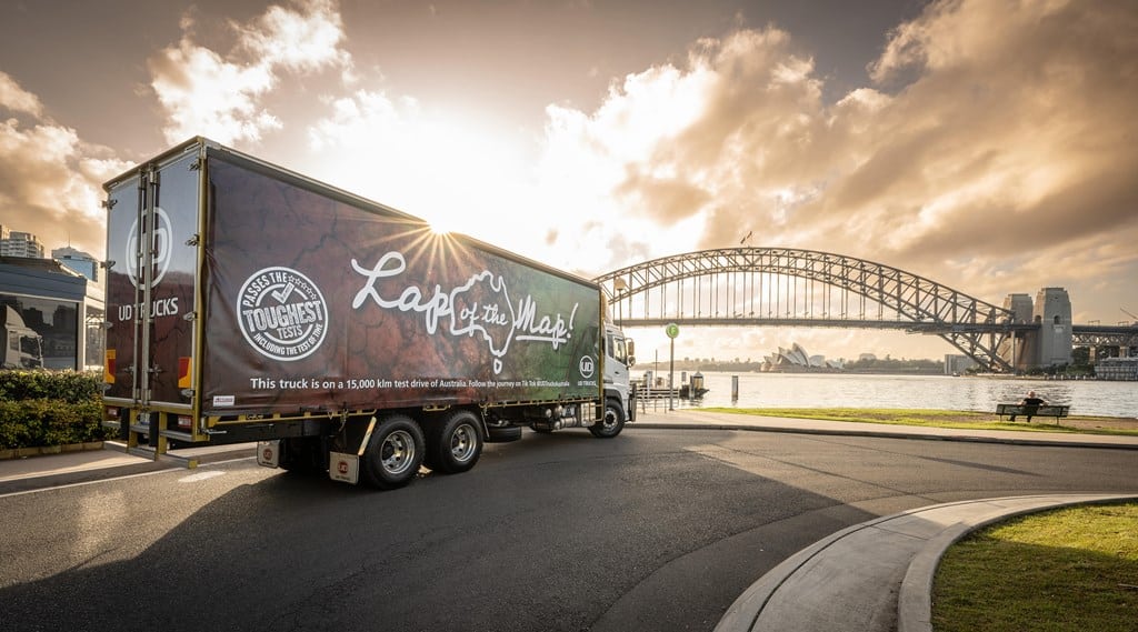 Around Australia UD Truck tour brings valuable insights to birthday ...