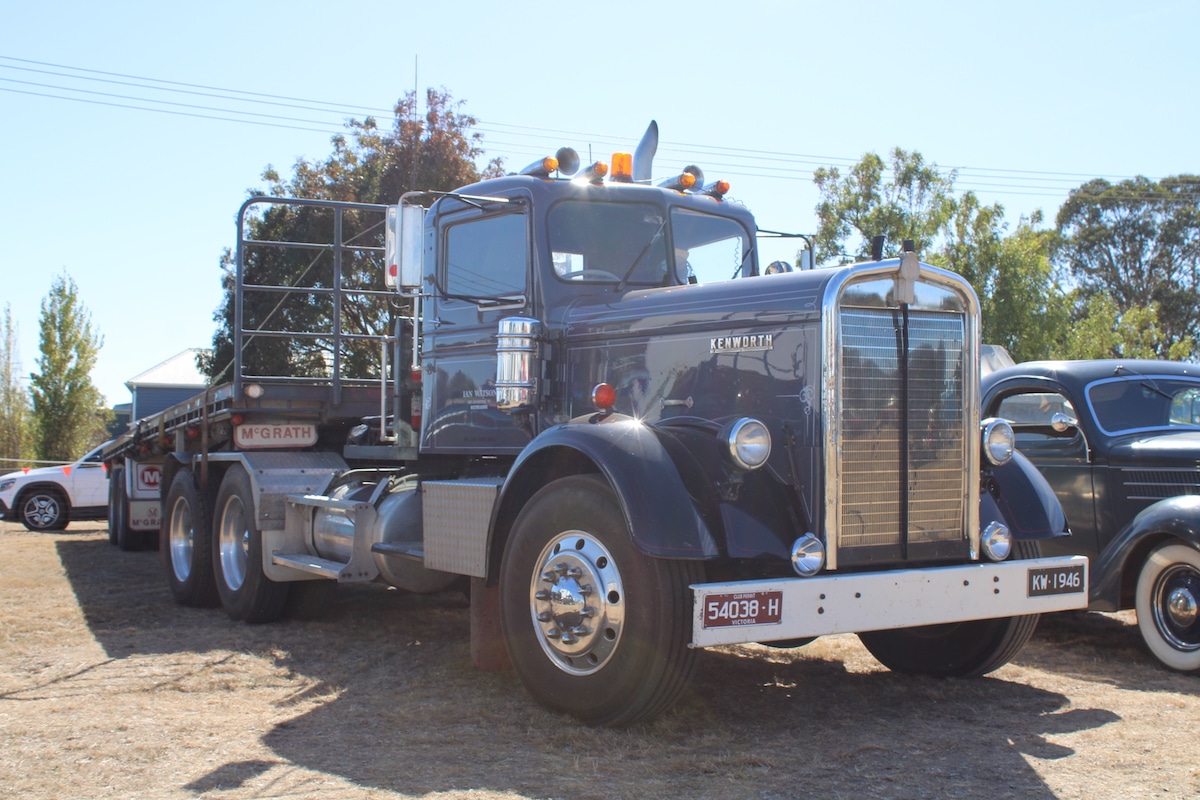 1946 Kenworth W model makes waves at Clunes