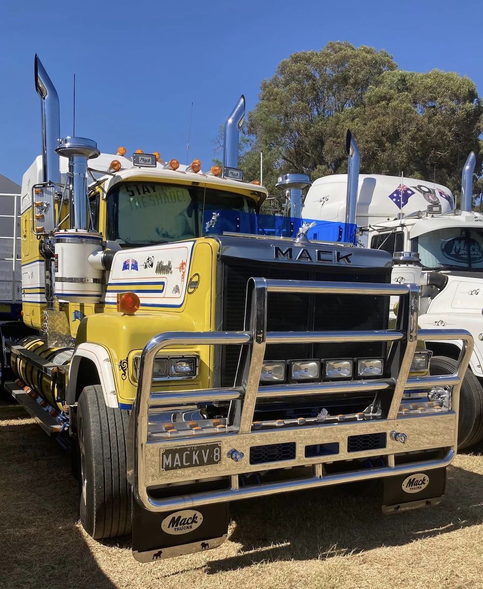 Mack bicentennial Super-Liner drew eyes at Kyabram Mack Muster