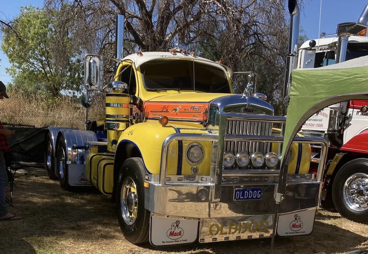 Mack bicentennial Super-Liner drew eyes at Kyabram Mack Muster