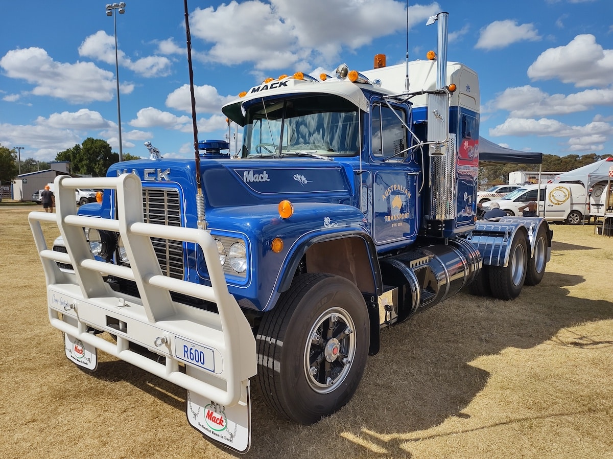 Mack bicentennial Super-Liner drew eyes at Kyabram Mack Muster