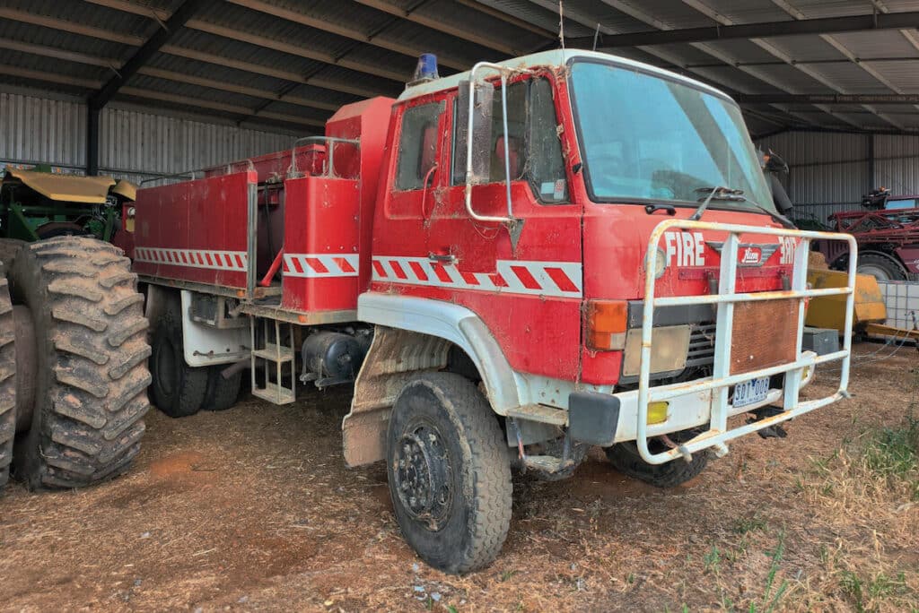 Retired fire truck given new life