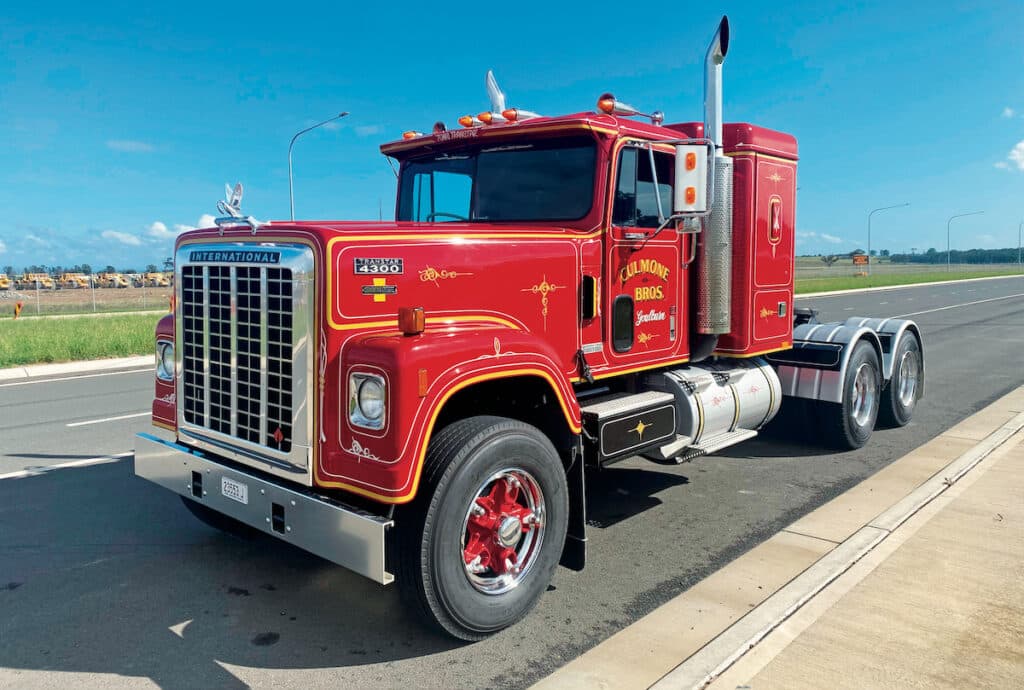 Truckie purchases 1978 International his father had growing up