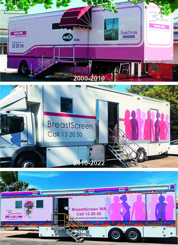 BreastScreen WA goes mobile with trailer clinic