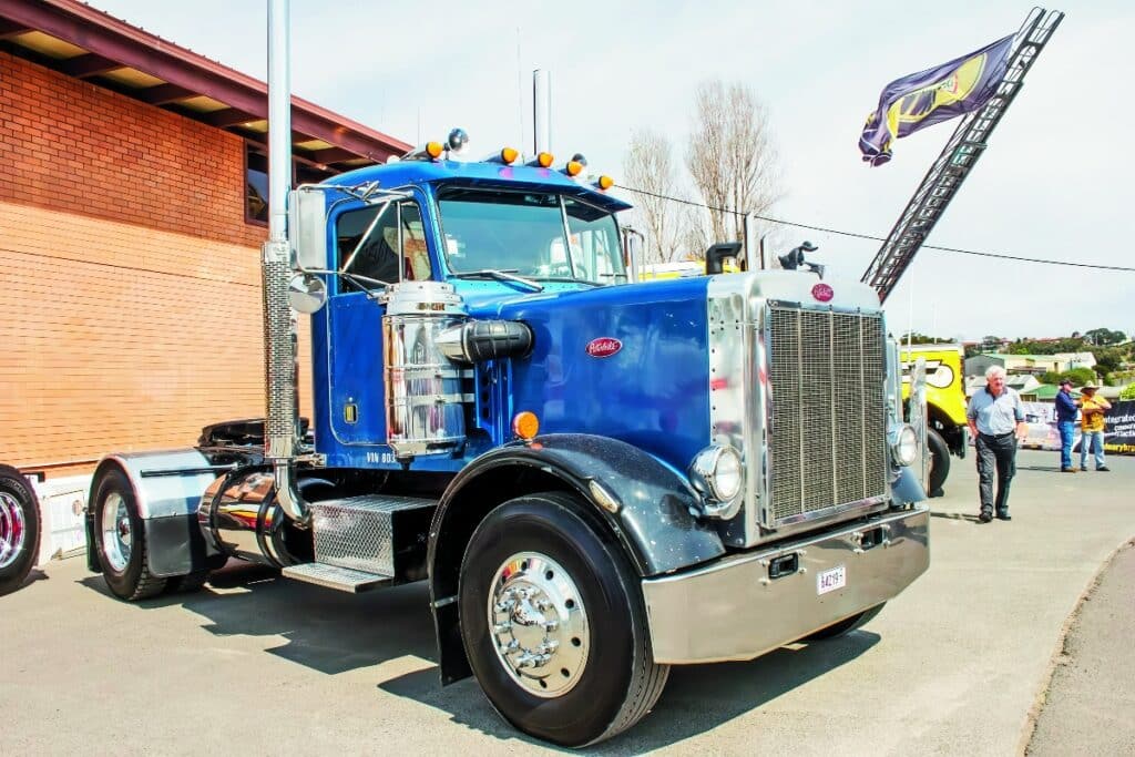 1976 Peterbilt shares Hollywood screen with Mark Wahlberg