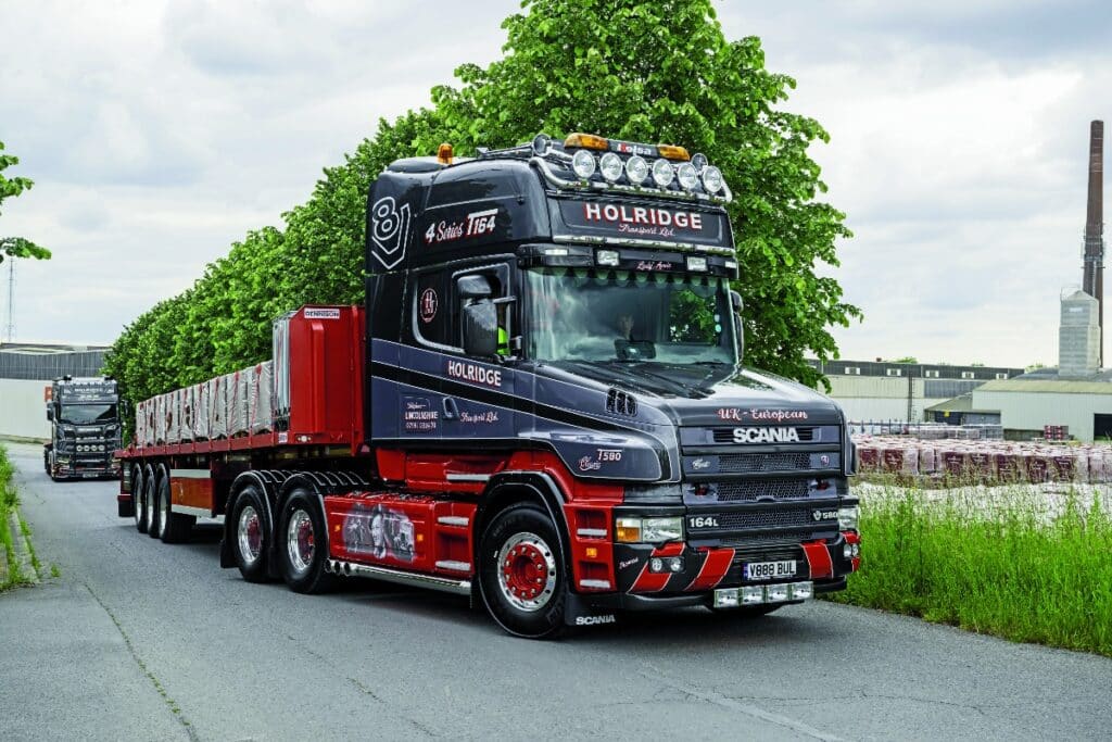Truck lover discovers Belgium's Holridge fleet during European holiday