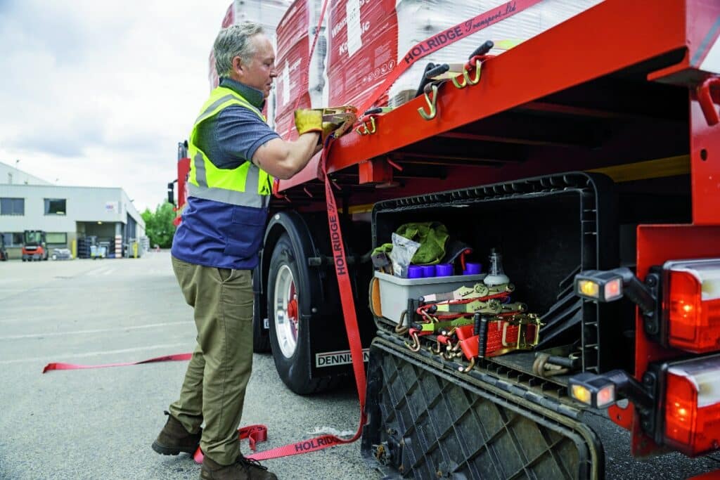 Truck lover discovers Belgium's Holridge fleet during European holiday