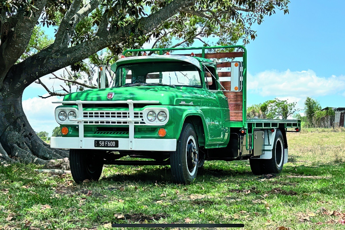 Restored Ford F600 has been a family treasure for 60 years