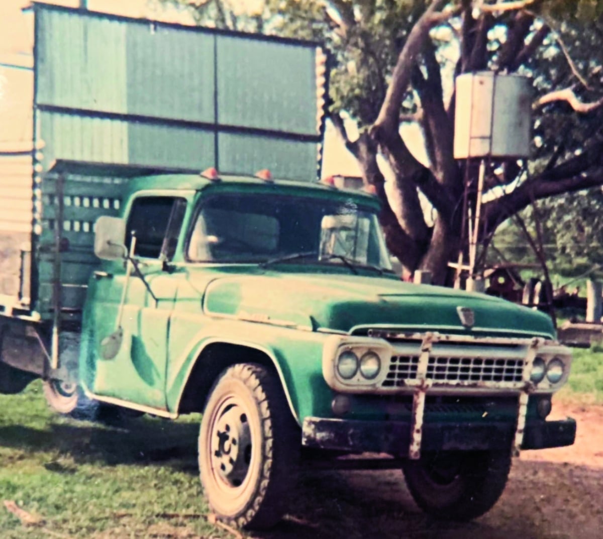 Restored Ford F600 has been a family treasure for 60 years