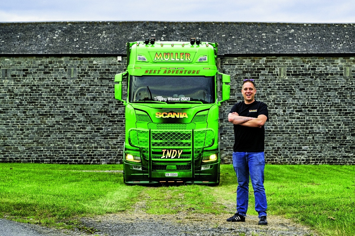 European Scania pays homage to Indiana Jones