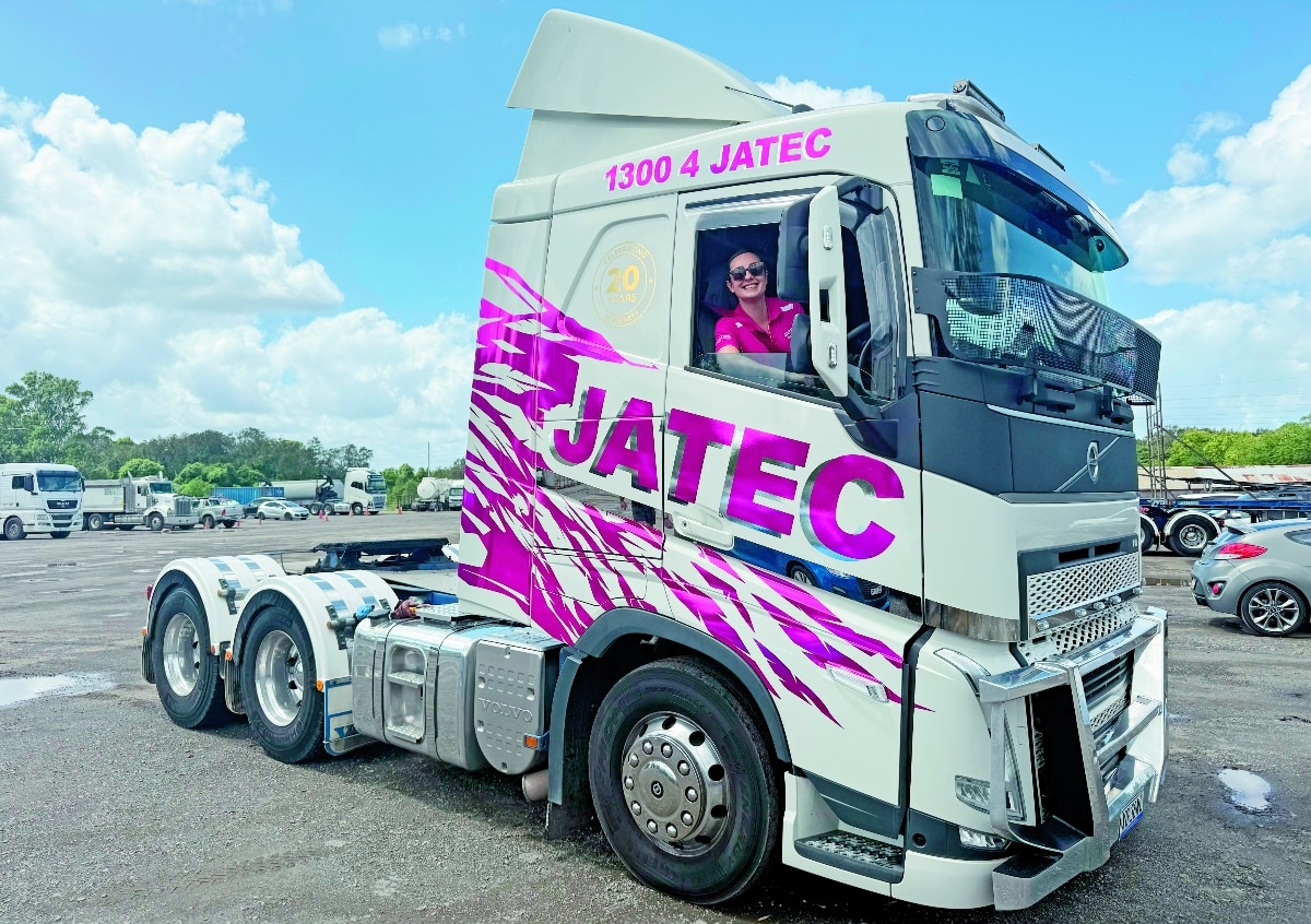 Trucking runs through the workers veins at JATEC Transport