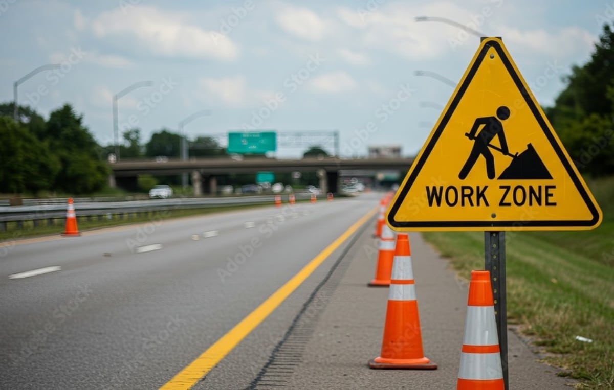 Prepare for changed traffic conditions on M1 Princes Motorway