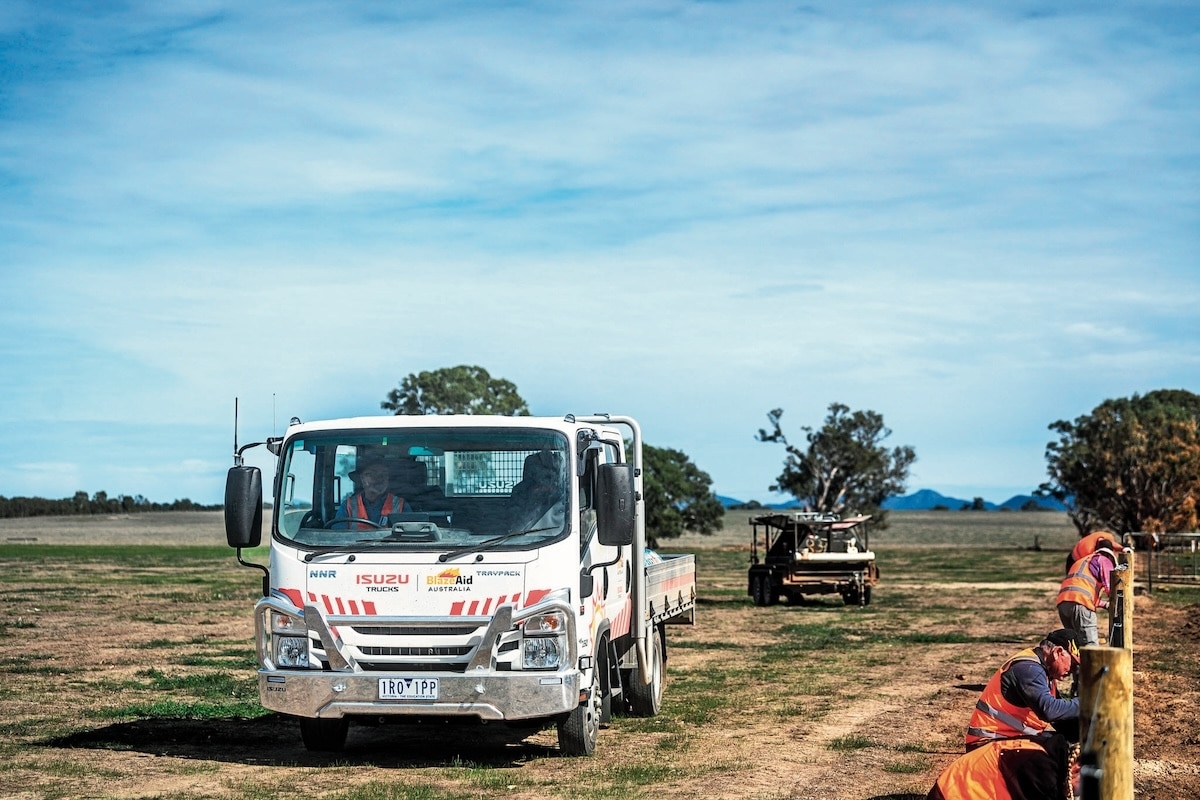 BlazeAid restores hope to broken farmers after disaster