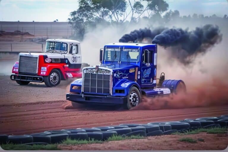 Mack SuperTruck built from scraps tears up the racetrack