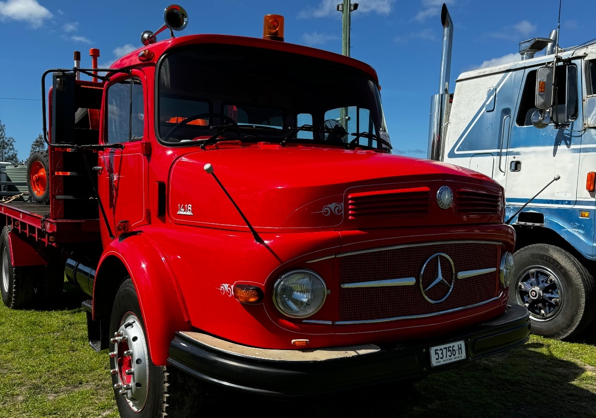 Old and vintage rigs turned up for the 28th Rusty Iron Rally