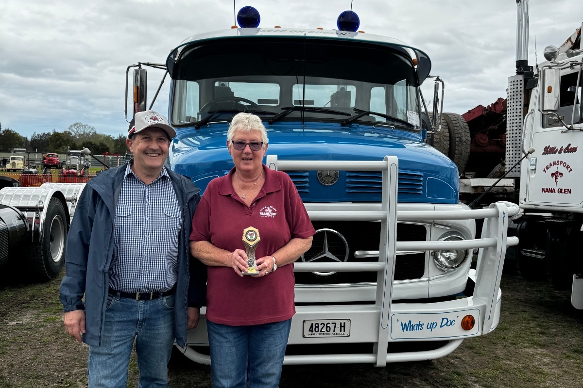 Old and vintage rigs turned up for the 28th Rusty Iron Rally