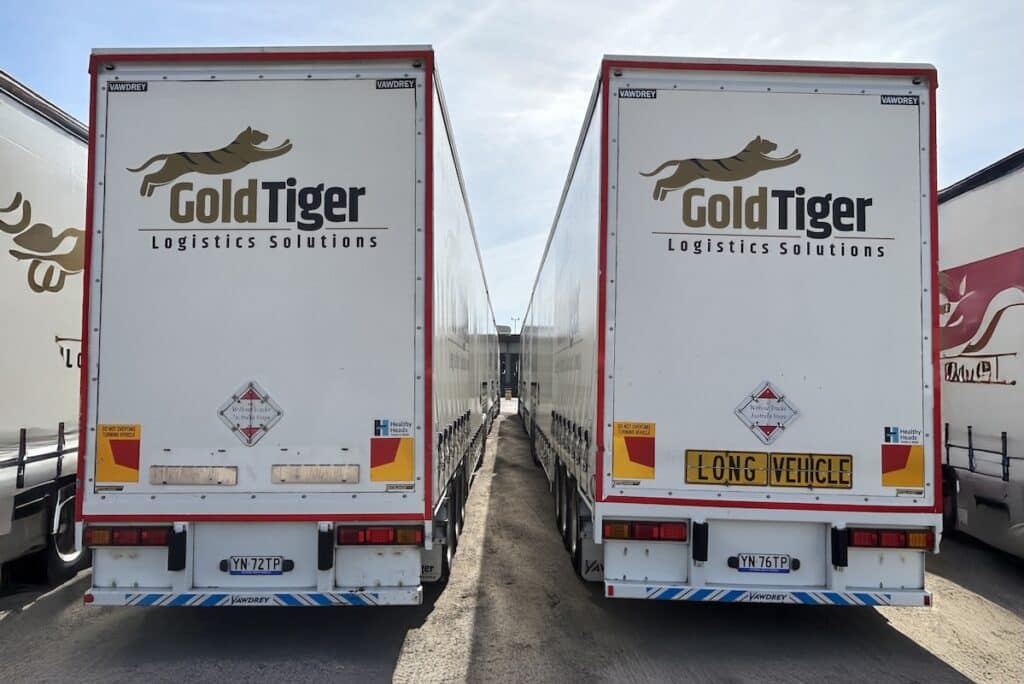 Gold Tiger Logistics Solutions' trucks and trailers hit the market ...