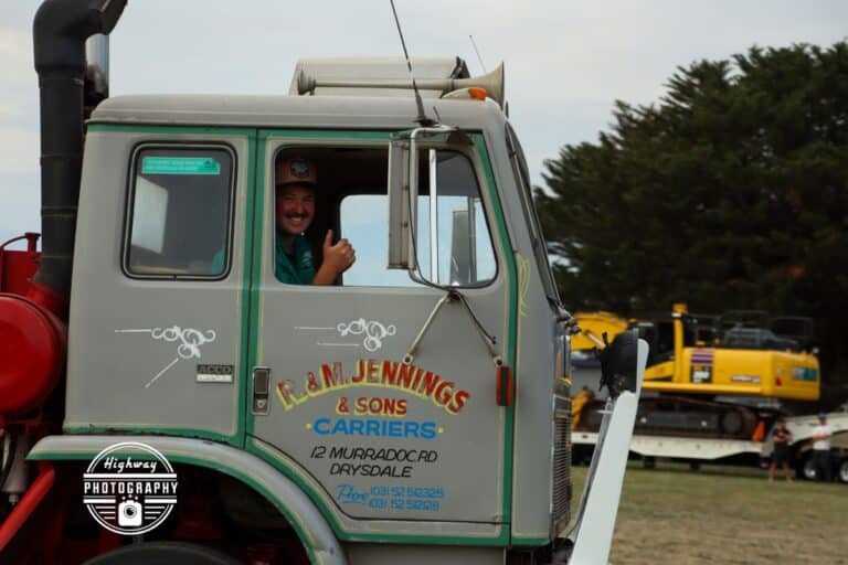 Over a hundred big rigs rolled into Colac